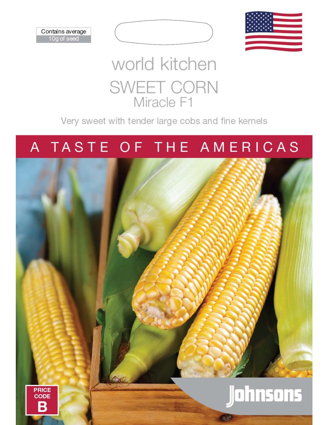 Sweet Corn Miracle F1 | Mr Fothergill's Seeds NZ